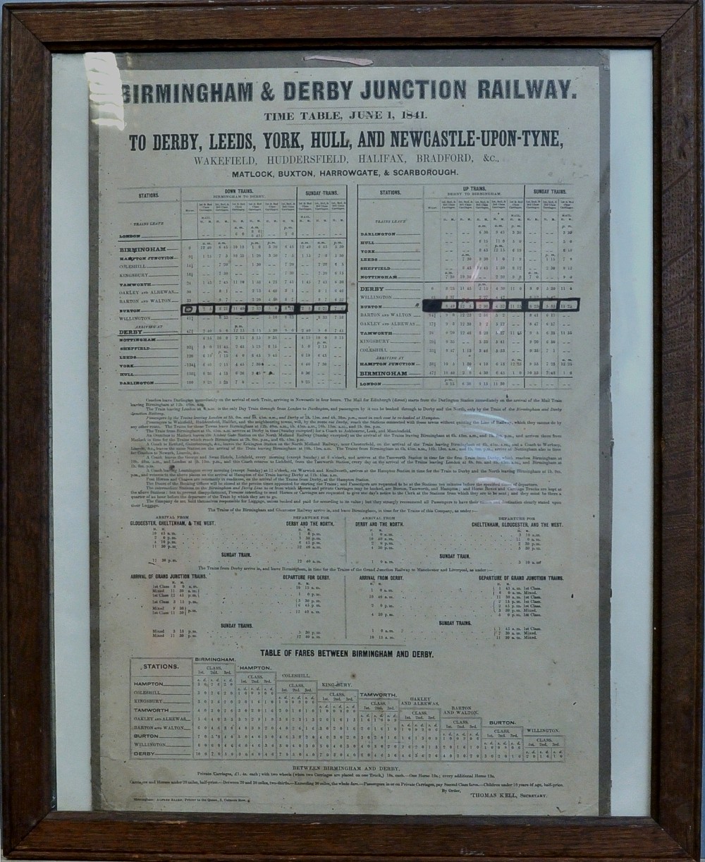 The 1830’s and 1840’s - Midland Railway - Butterley