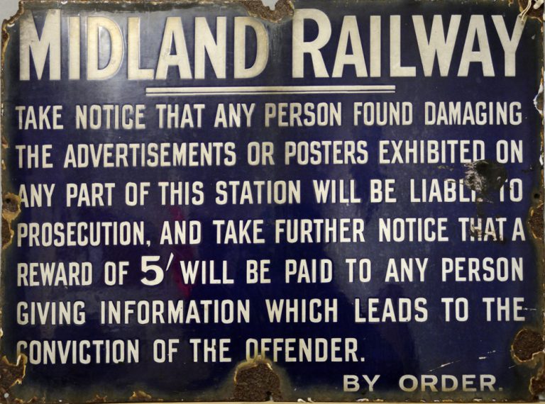 Signs - Midland Railway - Butterley | Midland Railway – Butterley